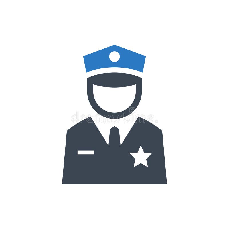 Police Officer Simple Icon Stock Illustrations – 1,981 Police Officer ...
