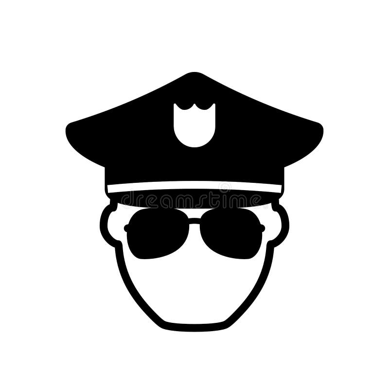 Officer Police Sunglasses Stock Illustrations 586 Officer Police