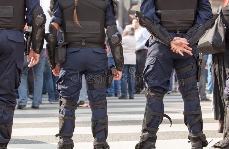 Police stock photo. Image of siege, state, policewoman - 64128158