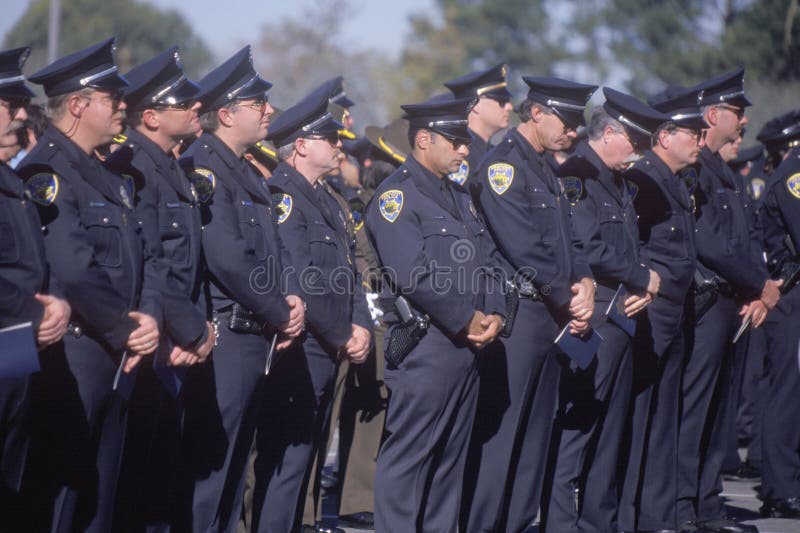 Police Officers at Funeral Ceremony Editorial Photography - Image of ...