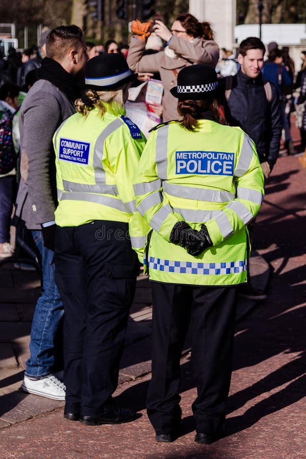 Police Officers on the Streets of London Editorial Stock Image - Image ...