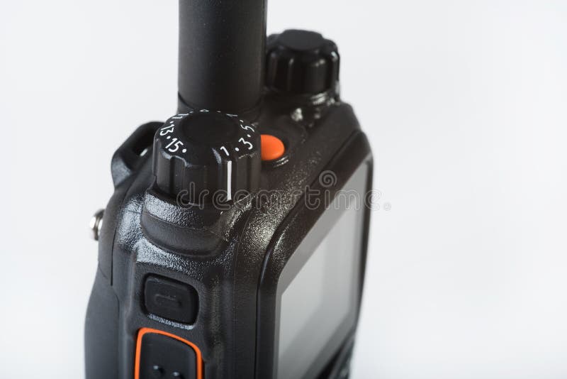 Police portable radio stock photo. Image of medical, microphone - 81115654