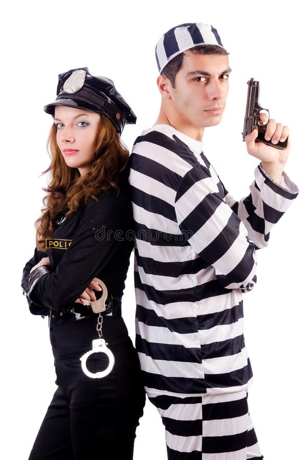 Police and prison inmate stock photo. Image of captive - 30346762