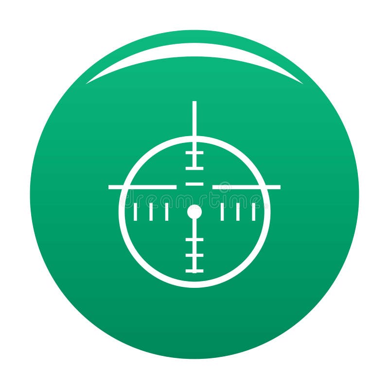 Police Radar Icon Vector Green Stock Vector - Illustration of goal ...