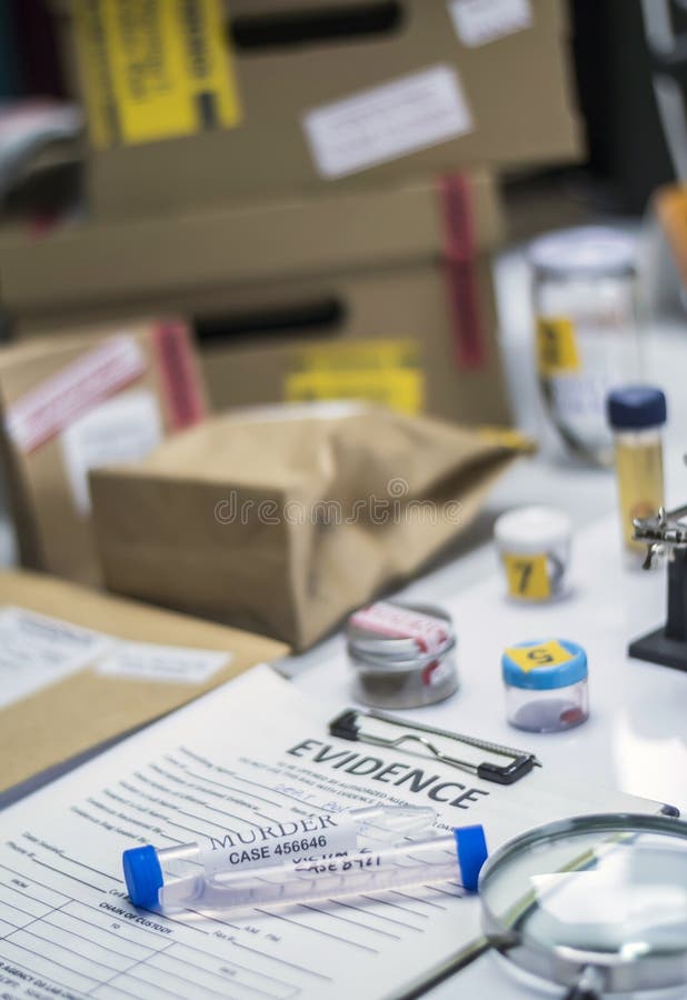 Police Record Along with Some Forensic Evidence of Murder at Laboratory ...