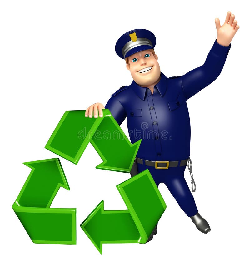 Police Recycle Sign Stock Illustrations – 43 Police Recycle Sign Stock ...