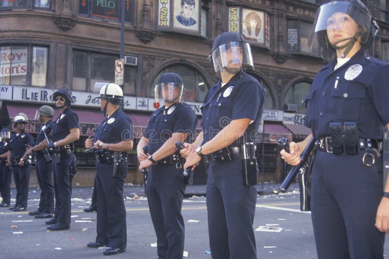 Police in riot gear, editorial photo. Image of north - 26270301