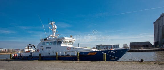 Police Ship in the North Sea Editorial Stock Image - Image of drive ...