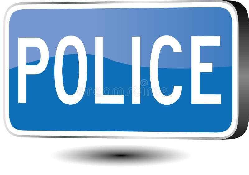 Police Sign Wall Décor Signs etna.com.pe