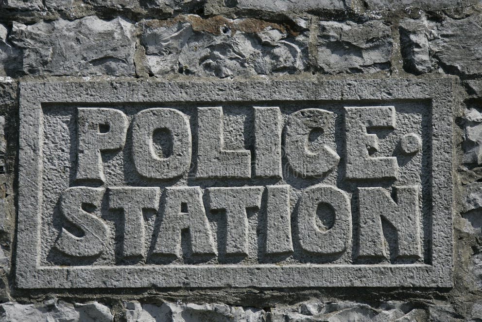 Police sign stock image. Image of word, protect, sign - 1620275