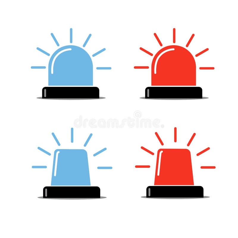 Police Sirens Stock Illustrations – 228 Police Sirens Stock ...