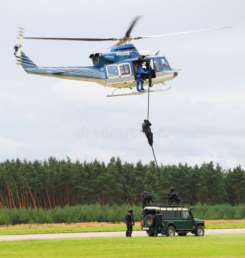 Police squad. editorial photography. Image of combat - 20924412