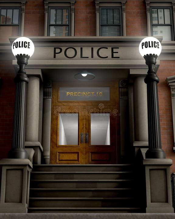 Police Station stock image. Image of city, posts, authority - 26138277