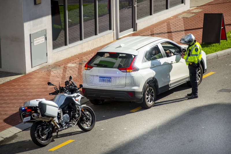 Police Stop stock image. Image of highway, outdoors - 323205795