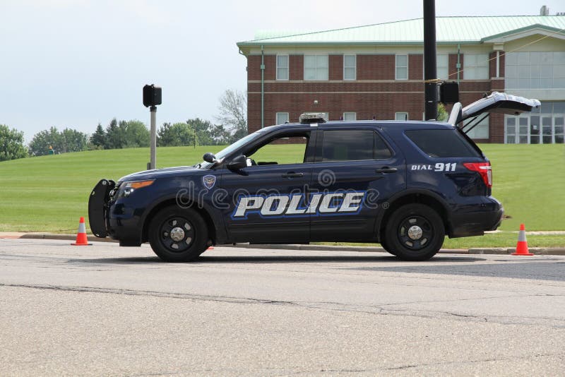 Police Car stock photo. Image of enforcement, automobile - 29234376
