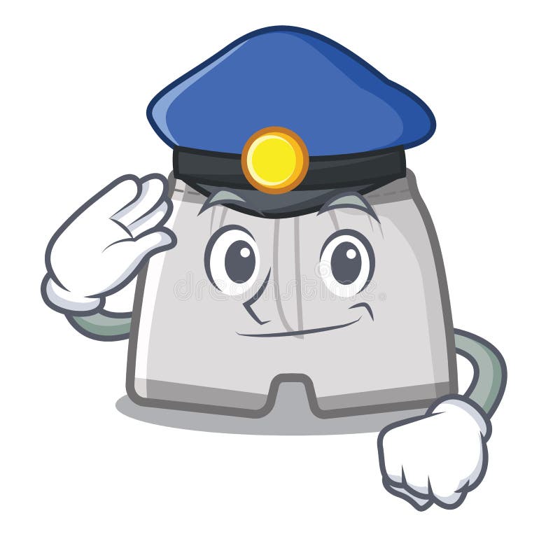 Police Swimming Trunks in the Cartoon Shape Stock Vector - Illustration ...