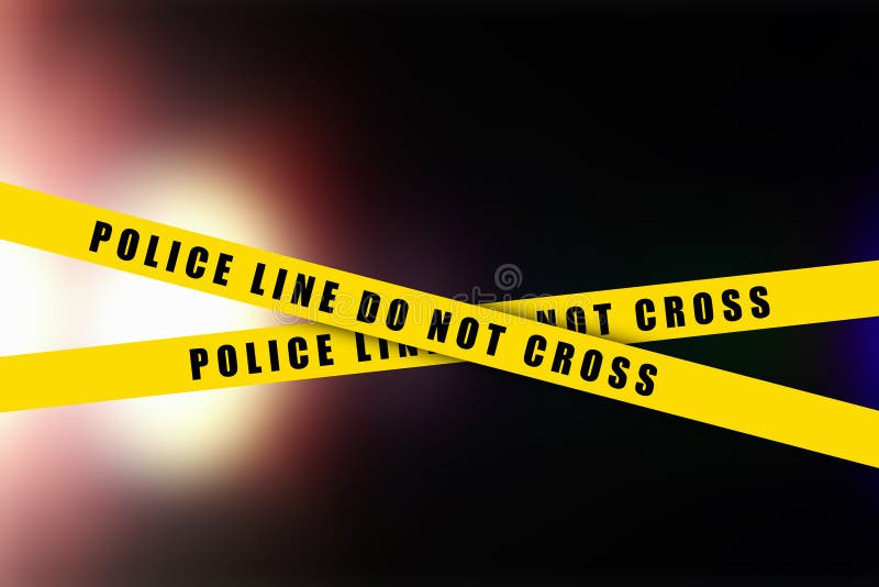Police Tape, Crime Danger Line. Caution Police Lines Isolated. Warning ... Police Tape, Crime Danger Line. Caution Police Lines Isolated. Warning ...