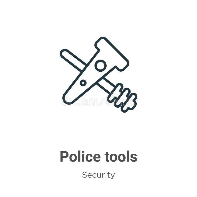 Police Tools Stock Illustrations – 1,127 Police Tools Stock ...