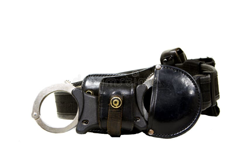 Police utility belt stock photo. Image of keys, small - 26743064
