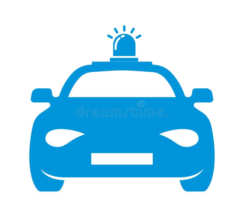 Police vector icon stock vector. Illustration of transportation - 80482822