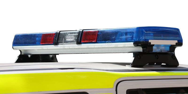 Police Car Lights stock photo. Image of patrol, lights - 687256