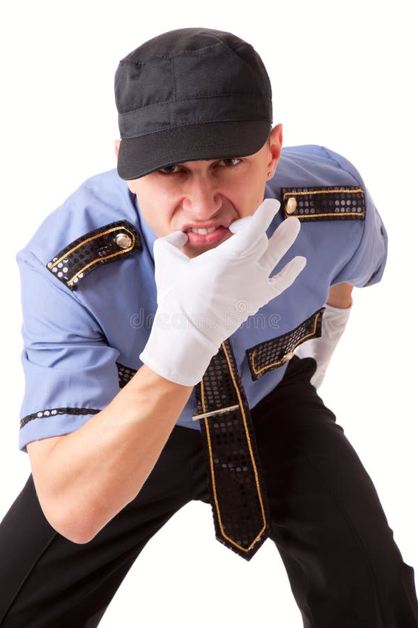 Policeman stock image. Image of standing, sheriff, officer - 11594729