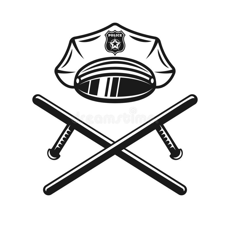 Crossed Twirling Batons