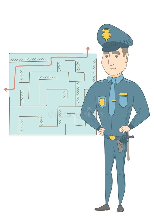 Police Maze Stock Illustrations – 67 Police Maze Stock Illustrations ...