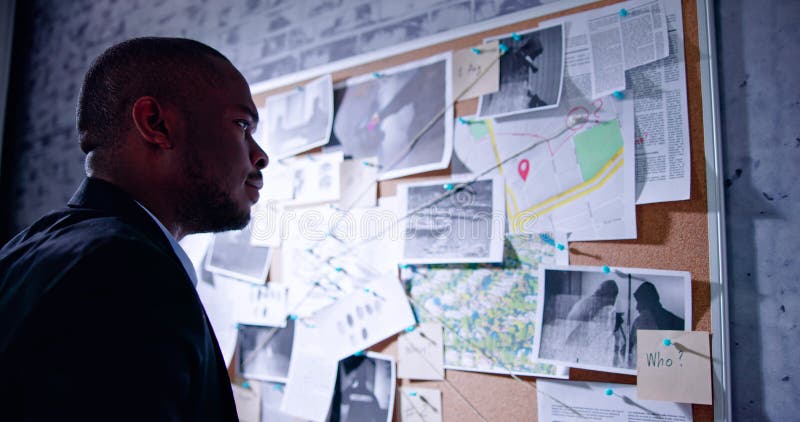 Police Inspection Looking for Clues Stock Image - Image of hand, police ...