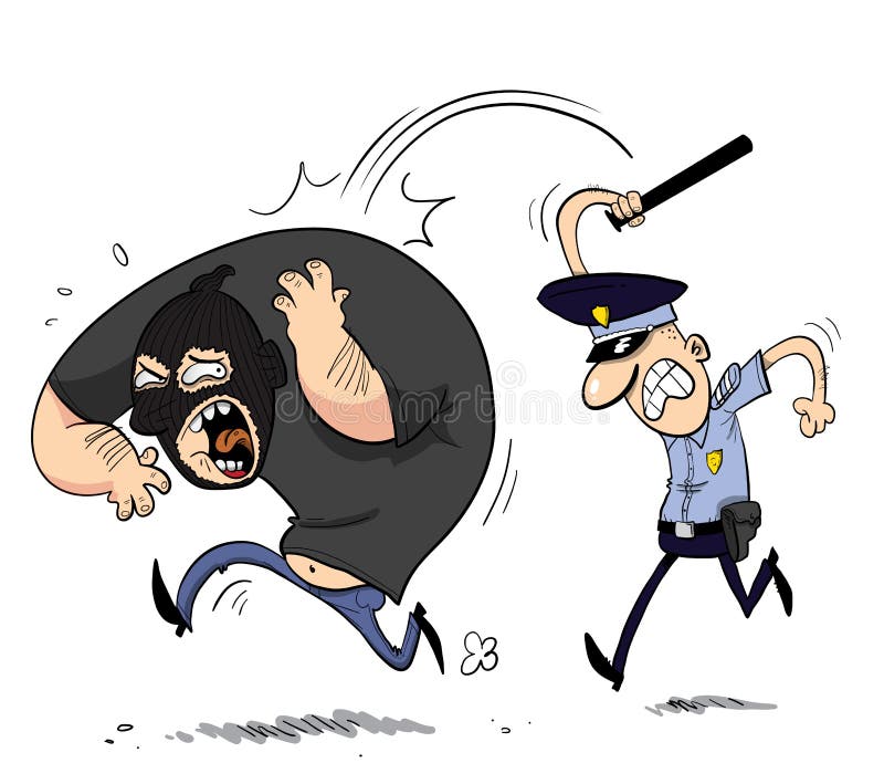 Cartoon Policeman Running Stock Illustrations – 245 Cartoon Policeman ...