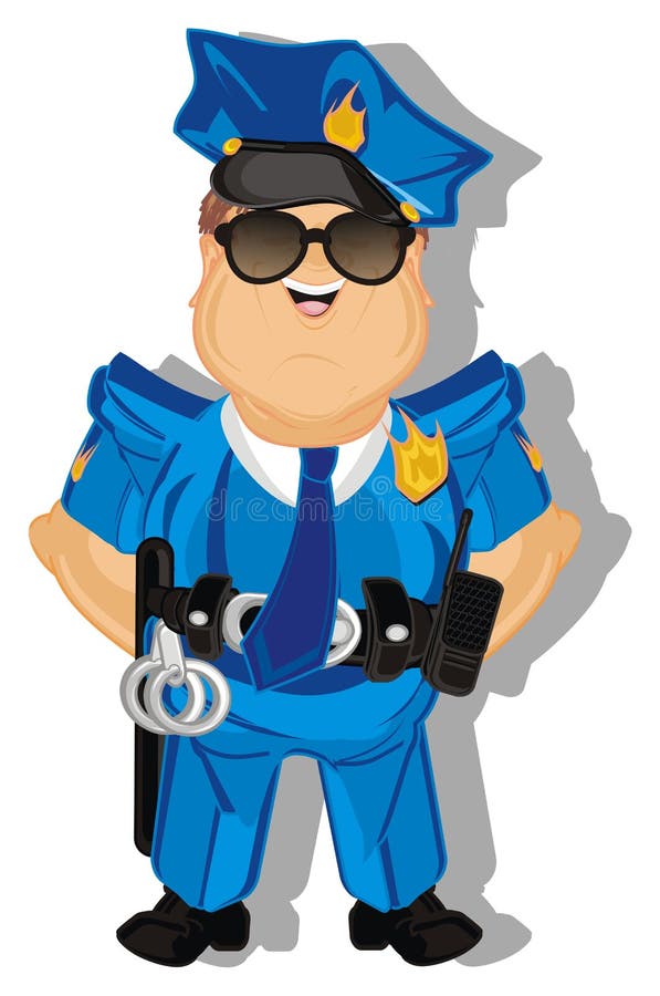 Policeman Shadow Stock Illustrations – 1,092 Policeman Shadow Stock ...