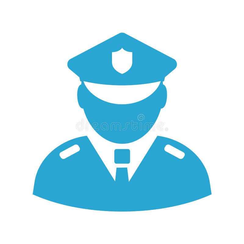 Policeman vector sketch stock vector. Illustration of management - 60299786