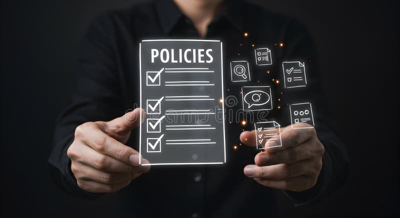 Checklist Review with Magnifying Glass for Audit Compliance and Quality ...