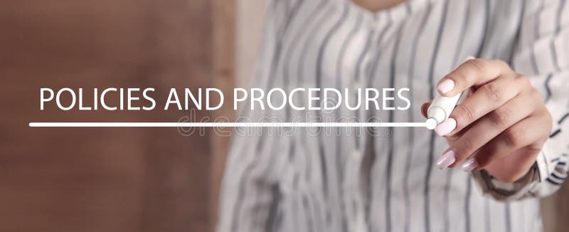 Policies and Procedures. Rules Concept Stock Photo - Image of ...