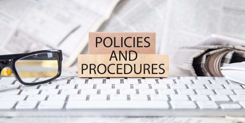 Policies and Procedures. Rules Concept Stock Illustration ...