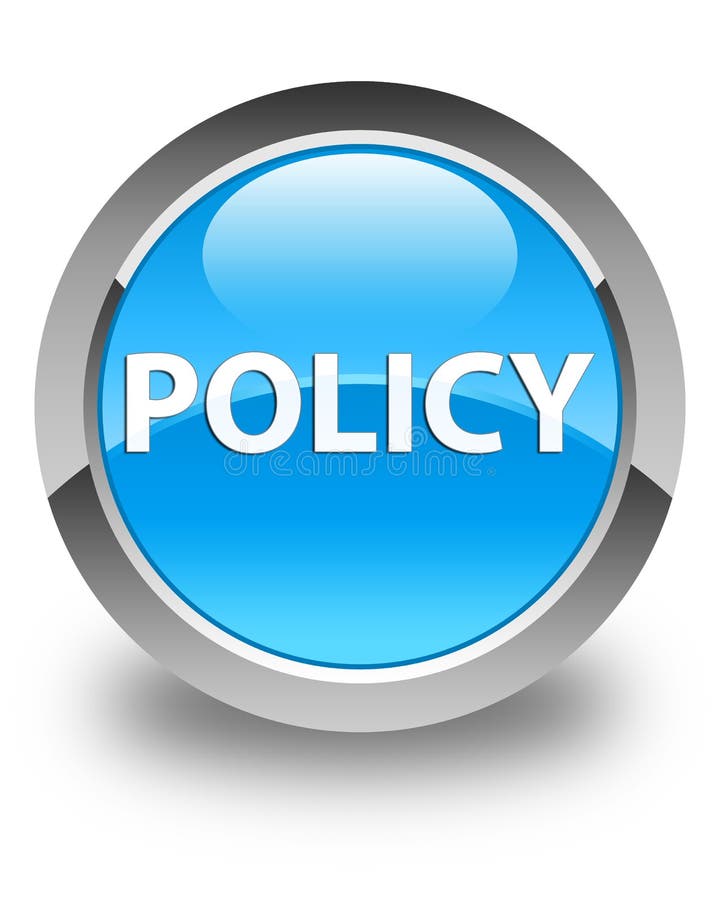 Policy Glossy Blue Round Button Stock Illustrations – 44 Policy Glossy ...