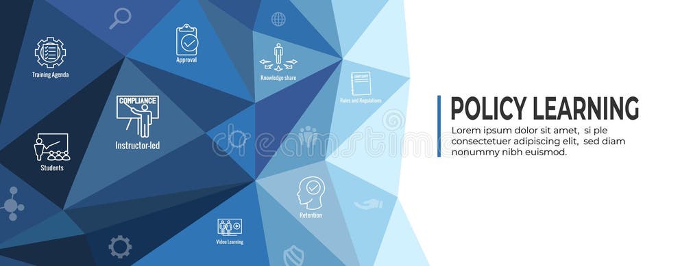 Policy Learning Web Header Banner with Leadership and Training ...