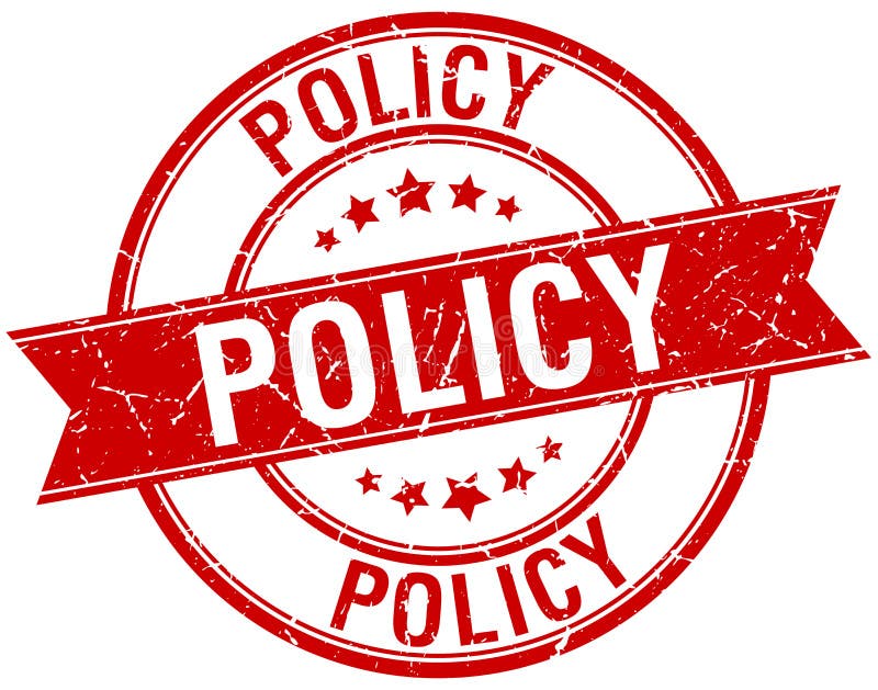 Policy Round Grunge Stamp. Policy Stock Vector - Illustration of ...