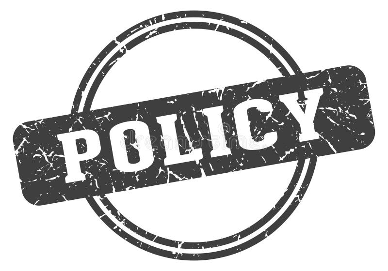 Policy stamp stock vector. Illustration of textured - 365329862