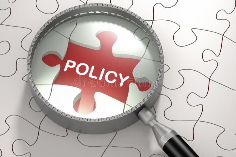 Magnifying Glass Pointing at France Map Stock Illustration ...