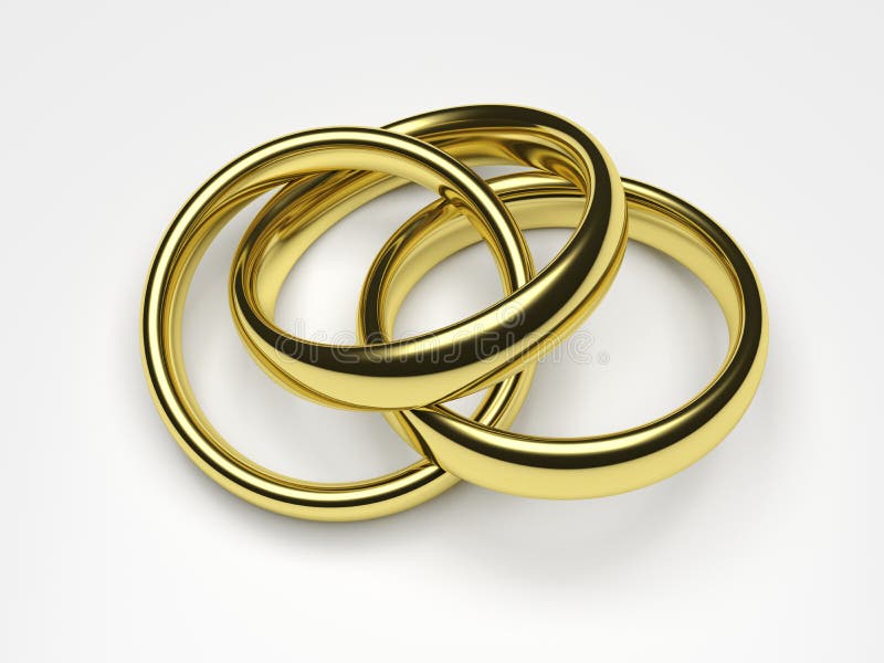 Poligamia illustrazione di stock. Illustrazione di anelli - 28632170