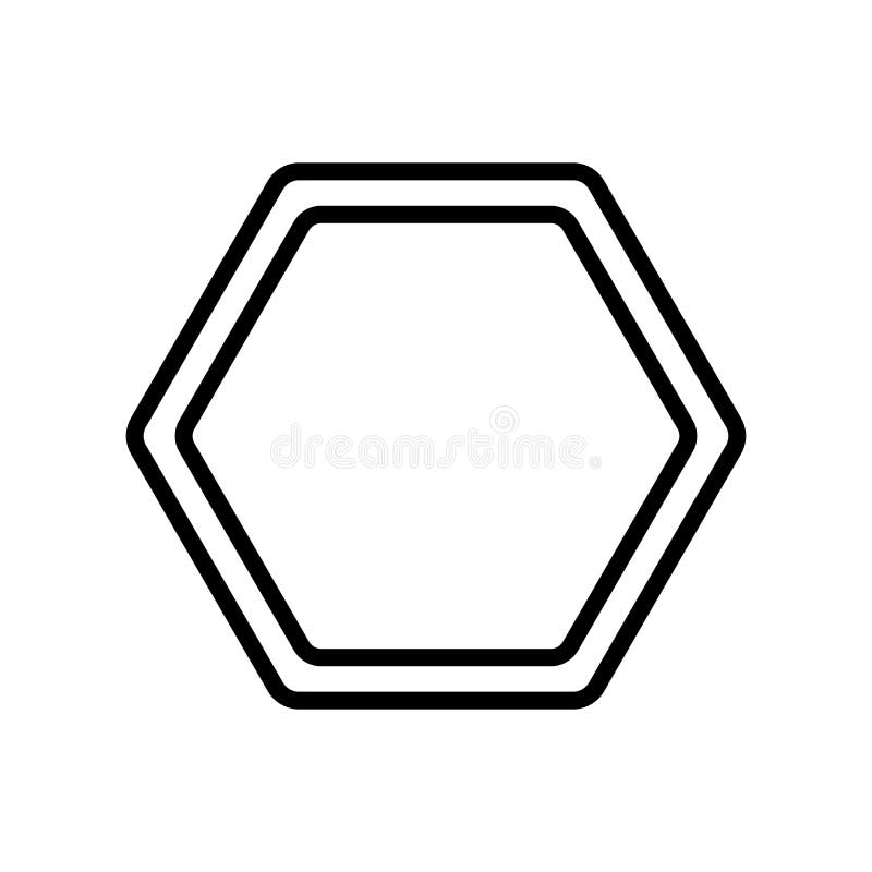 Poligon Icon Vector from Editing Tools Collection. Thin Line Poligon ...