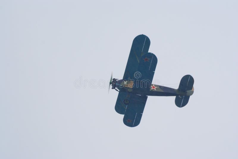 Polikarpov Po-2 biplane editorial image. Image of camouflage - 20988535