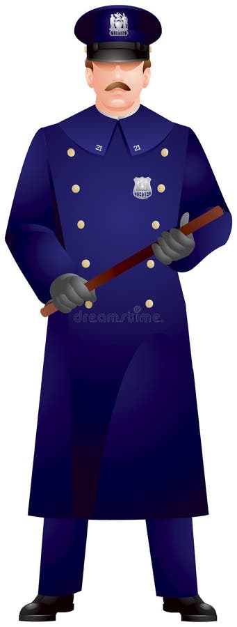 Polis vektor illustrationer. Illustration av rättvisa - 34446756