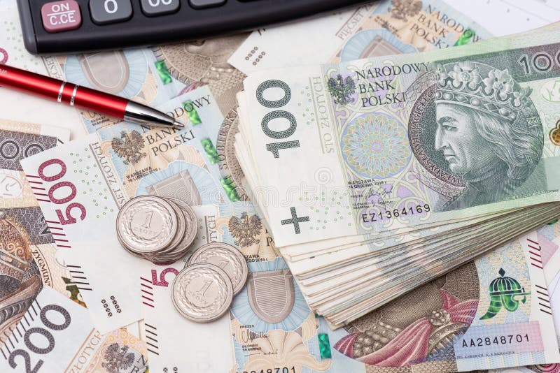 Polish Banknotes, Polish Money Stock Photo - Image of polish, profit ...