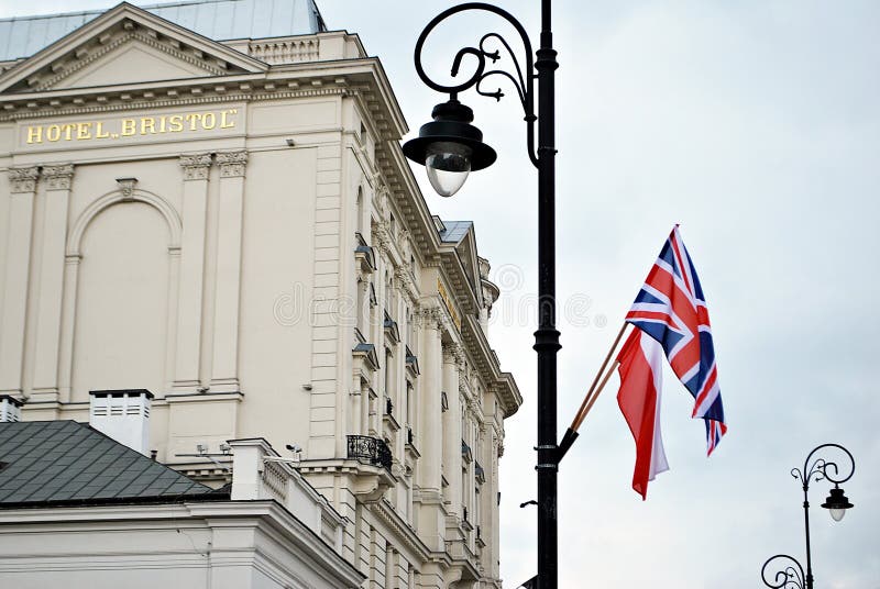 Polish-British flags stock image. Image of contact, business - 96285785