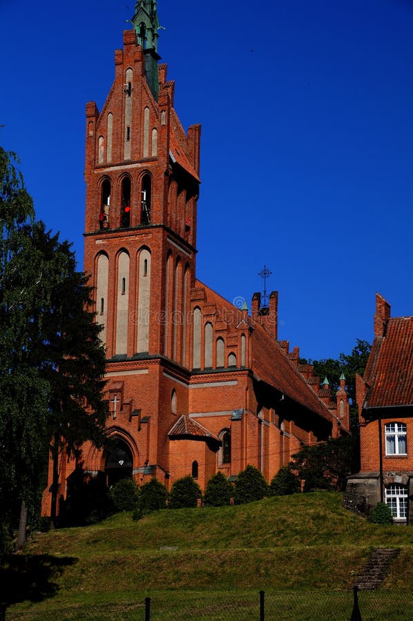 The polish church stock image. Image of ages, organ, white - 95896747