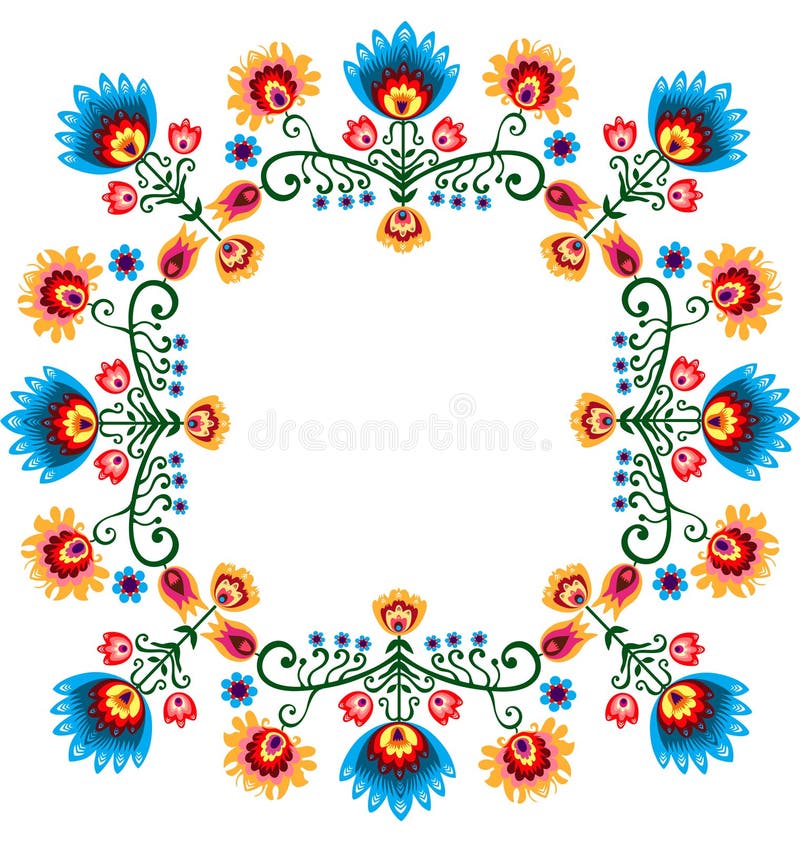Polish Design Inspiration stock vector. Illustration of postcard - 40561930
