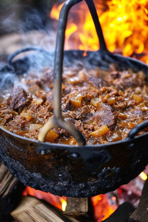 Polish Dish, Old Polish Bigos. AI Generative Stock Illustration ...