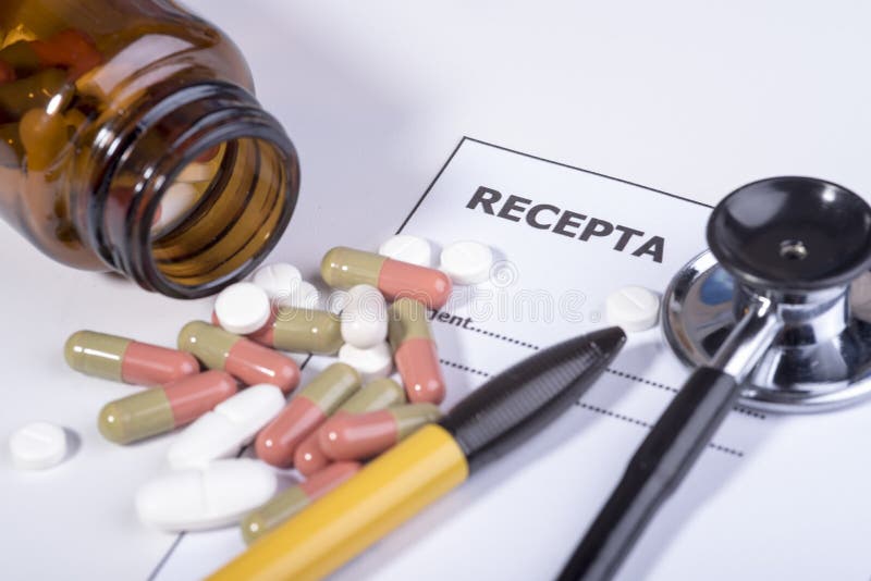 Polish Doctors Prescription Stock Image - Image of unfilled, cure: 83423927